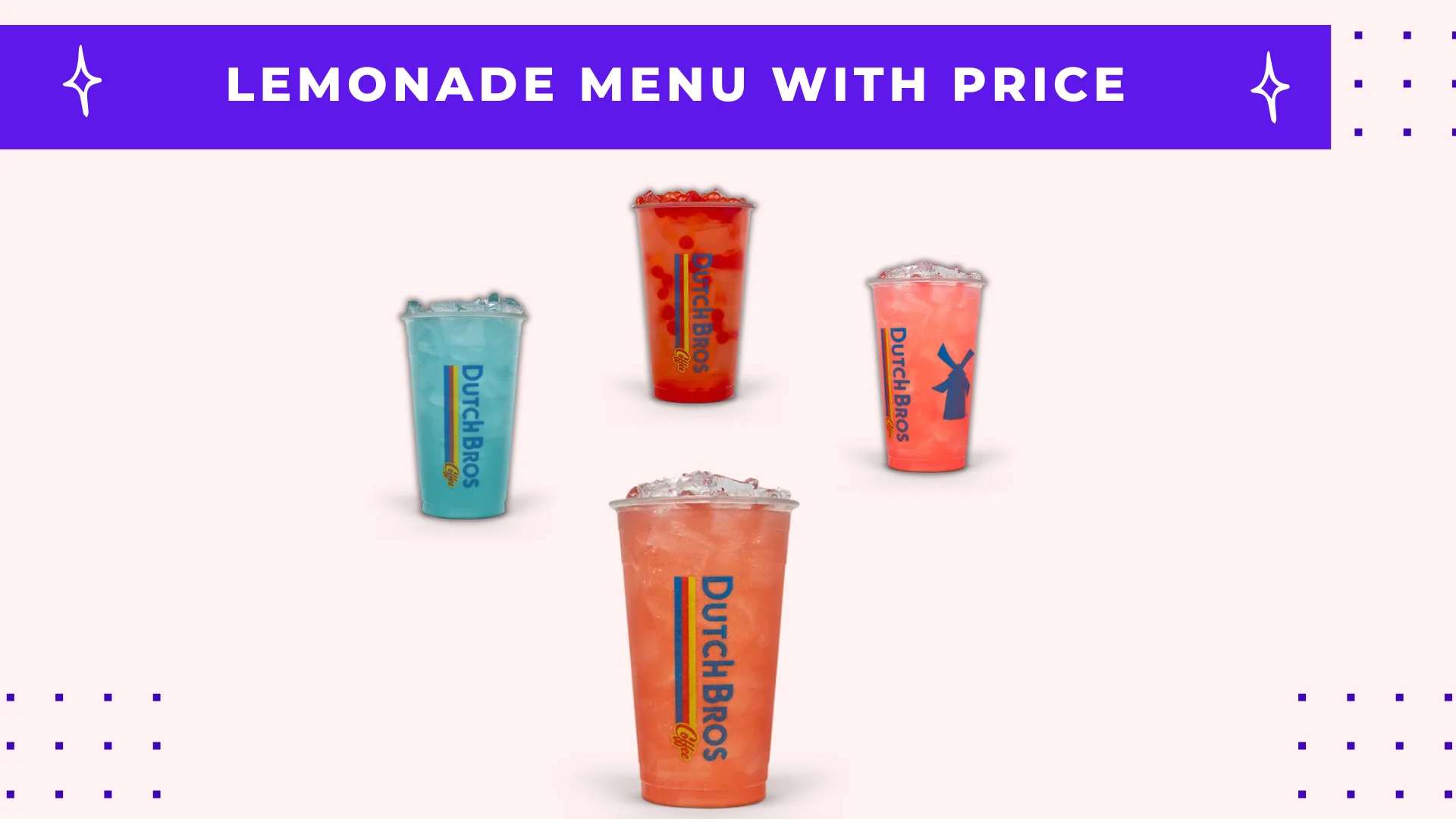 Dutch Bros Lemonade Menu: Secret Flavors, Pricing & Ingredient Insights
