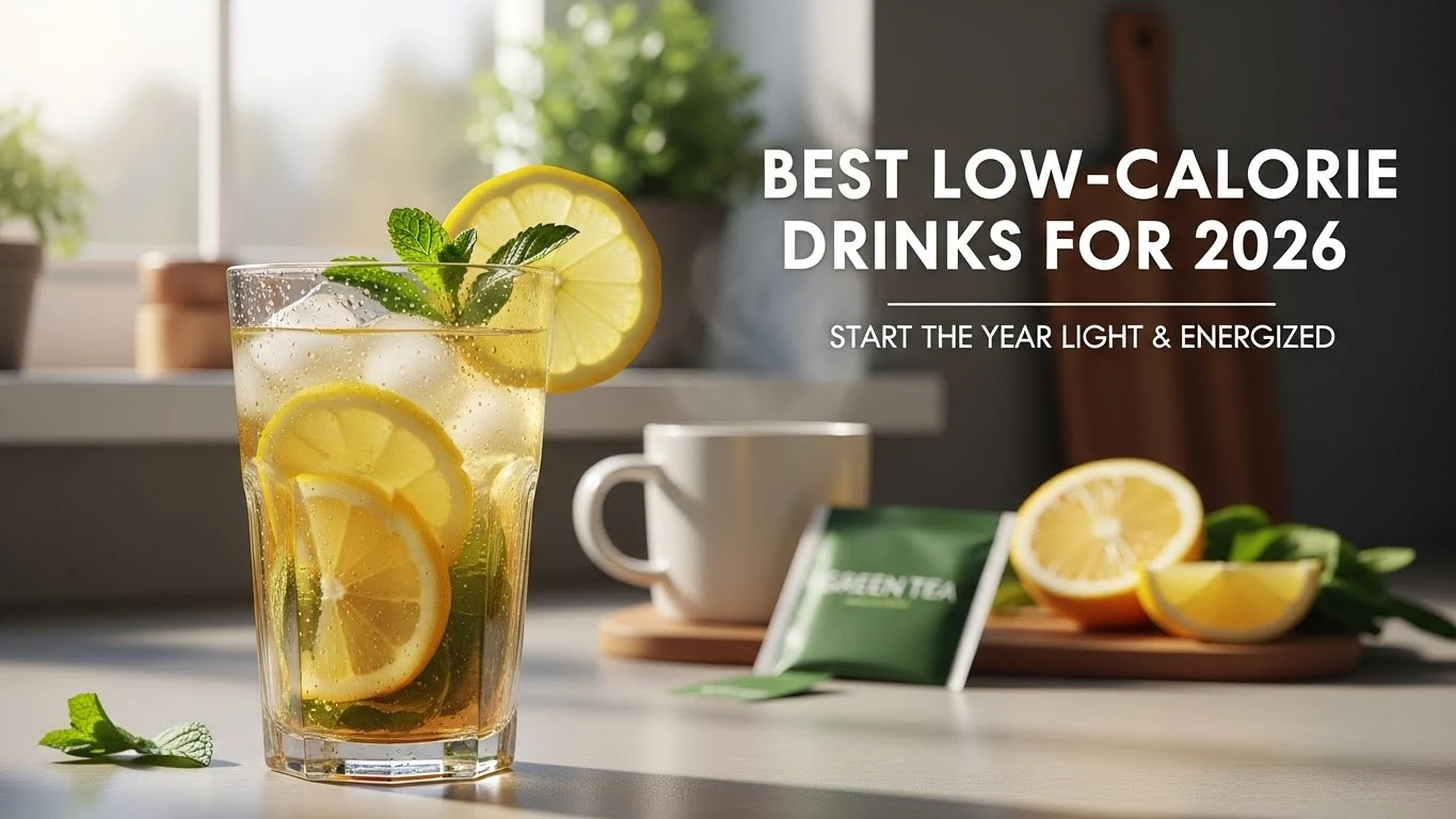 Best Low-Calorie Drinks to Start 2026 Strong