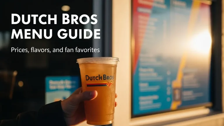 Picture Perfect Dutch Bros: Calories, Ingredients, Cost, and Recipe