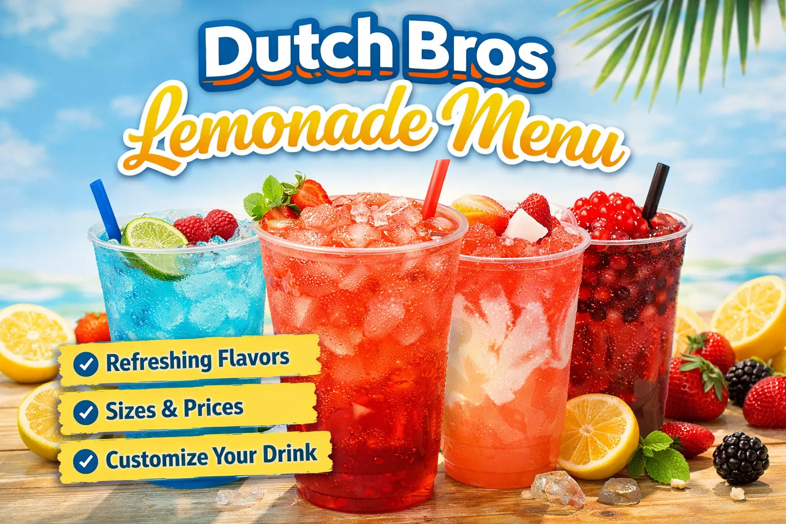Dutch Bros Lemonade Menu (Prices & Flavors)