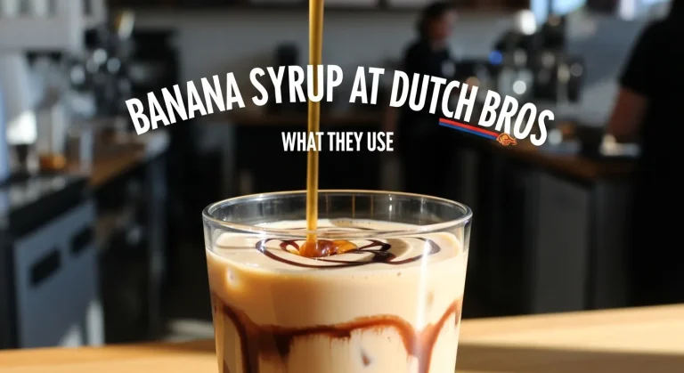 Dutch Bros Menu