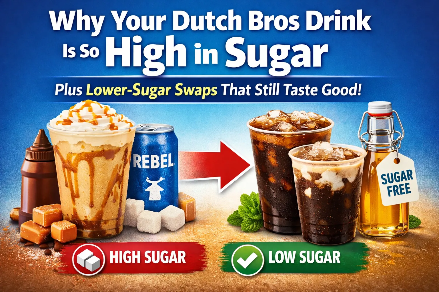 Why Your Dutch Bros Drink Is So High in Sugar (Lower-Sugar Swaps)